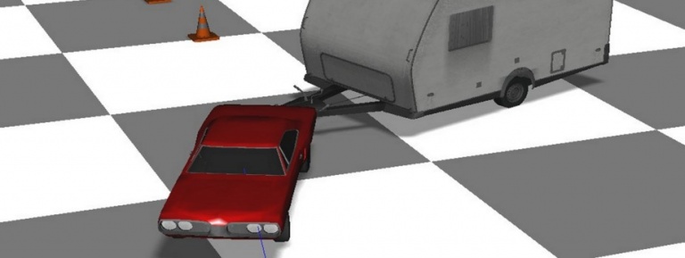 Automatic Trailer Parking • Simulation Software